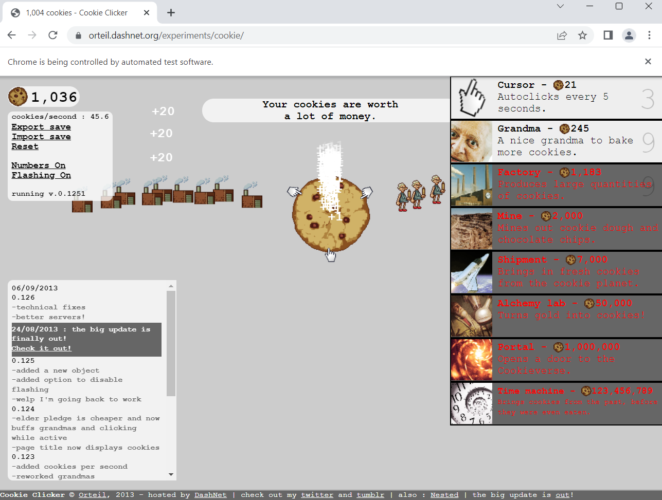 GitHub - MateuszZdanowski/automatedCookieClicker