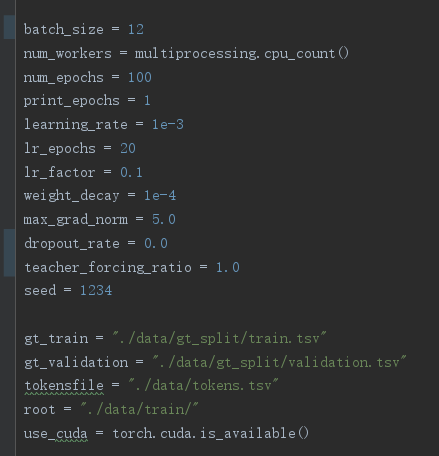 Would you share your training parameters? · Issue #2 · jungomi/math-formula-recognition · GitHub