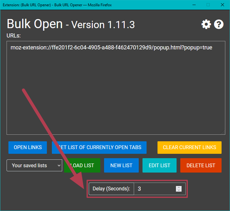 Allow me to change the delay time within the main screen · Issue #255 · EuanRiggans ...