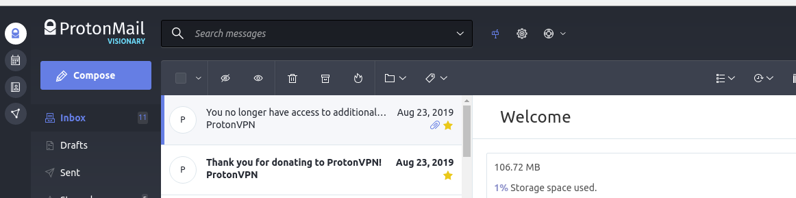The header text is hidden on 1366x768 resolution · Issue #125 · ProtonMail/proton-mail-settings ...