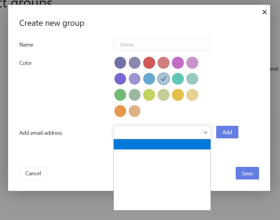 [Firefox] Add emails dropdown is empty · Issue #237 · ProtonMail/proton-contacts · GitHub