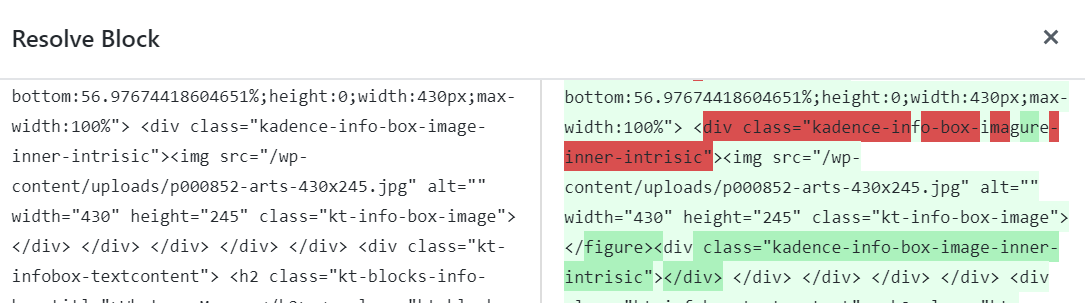 Editor Detecting Figure Tag In Custom Class · Issue 22715 · Wordpressgutenberg · Github 