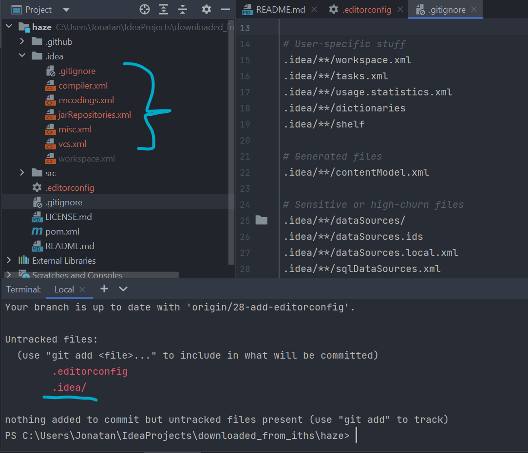 Edit .gitignore · Issue #43 · fungover/haze · GitHub Edit .gitignore · Issue #43 · fungover/haze · GitHub