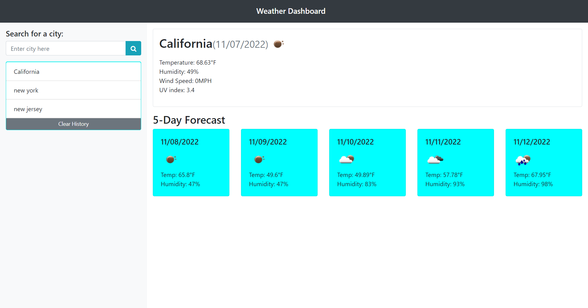 GitHub - AliBailoun/Weather-Application