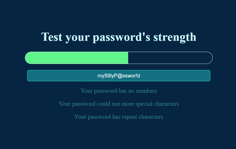 Github Alexandra Haynespassword Strength Meter 