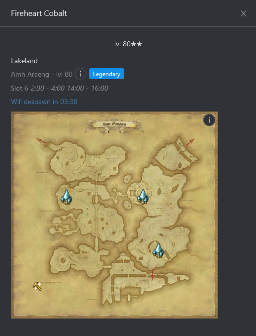 bug: Fireheart cobalt wrong map · Issue #1474 · ffxiv-teamcraft/ffxiv-teamcraft · GitHub