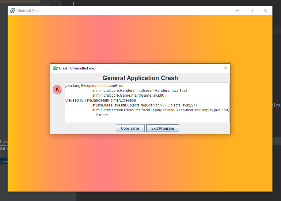 crash · Issue #479 · MinicraftPlus/minicraft-plus-revived · GitHub