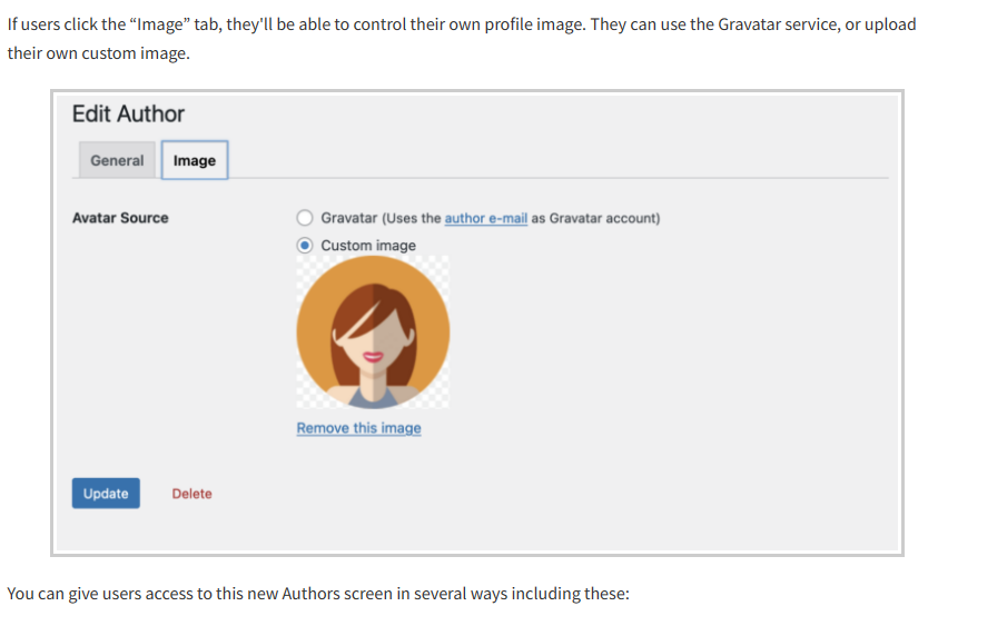 Documentation error: "Image" tab - in reality "Avatar" · Issue #1243 · publishpress/PublishPress ...