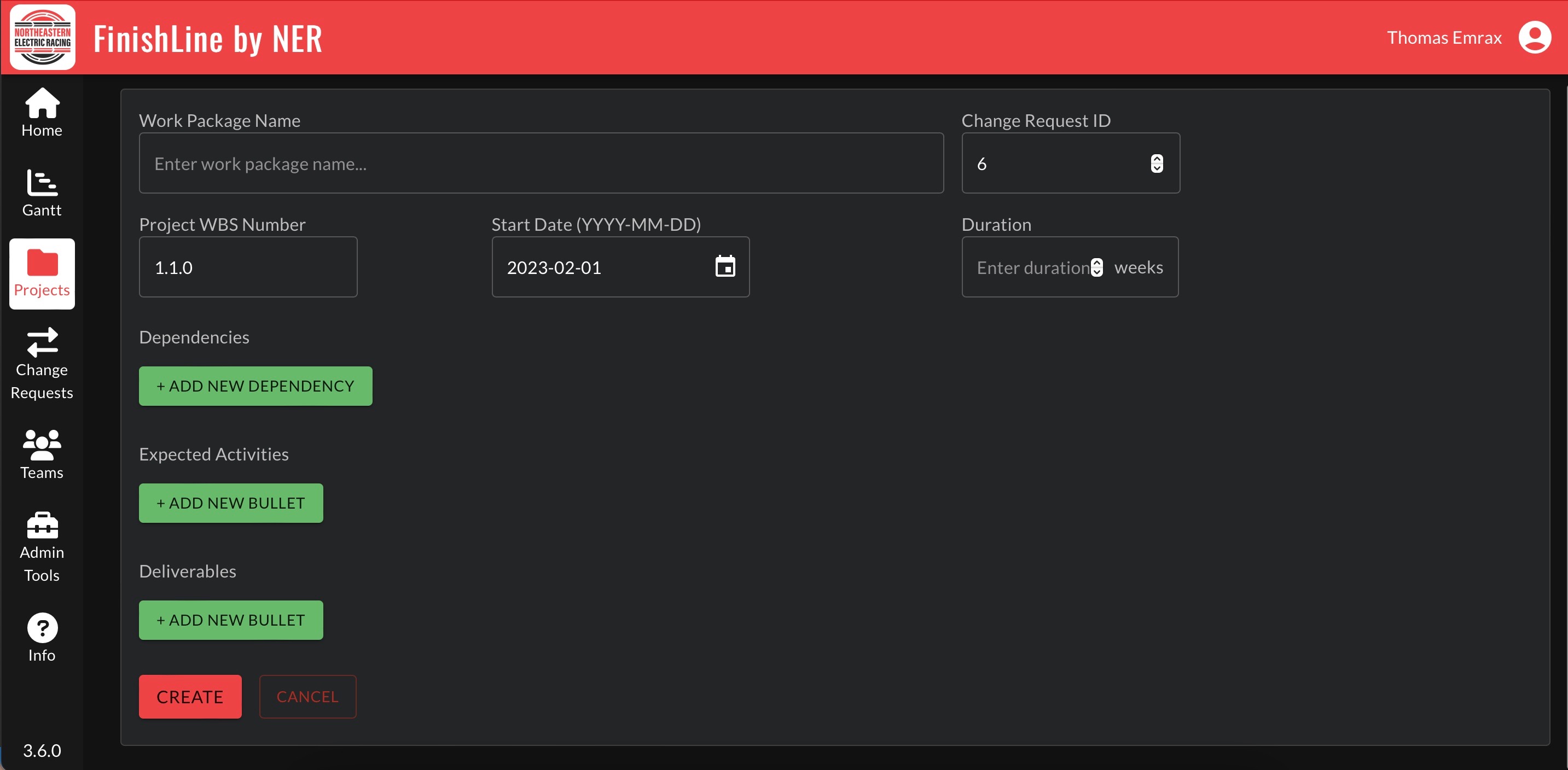 Create WP Form Deliverables Typo · Issue #544 · Northeastern-Electric-Racing/FinishLine · GitHub