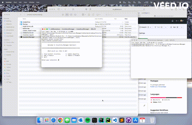 GitHub - cjnnewman/Inventory-Manager