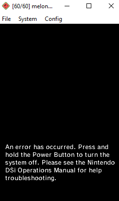 DSi title manager not working · Issue #1641 · melonDS-emu/melonDS · GitHub