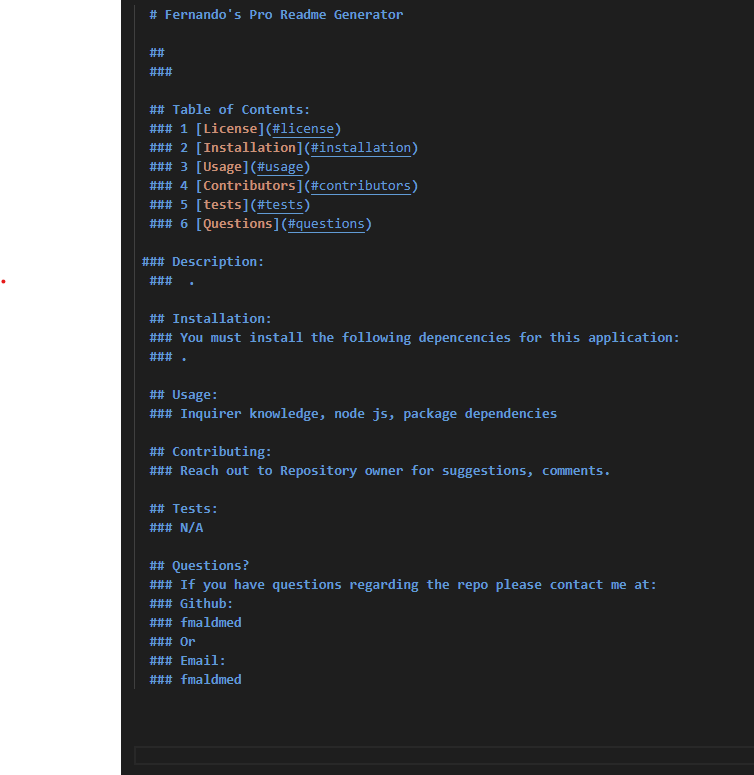 Github Fmaldmedfernando S Pro Readme Generator 4860