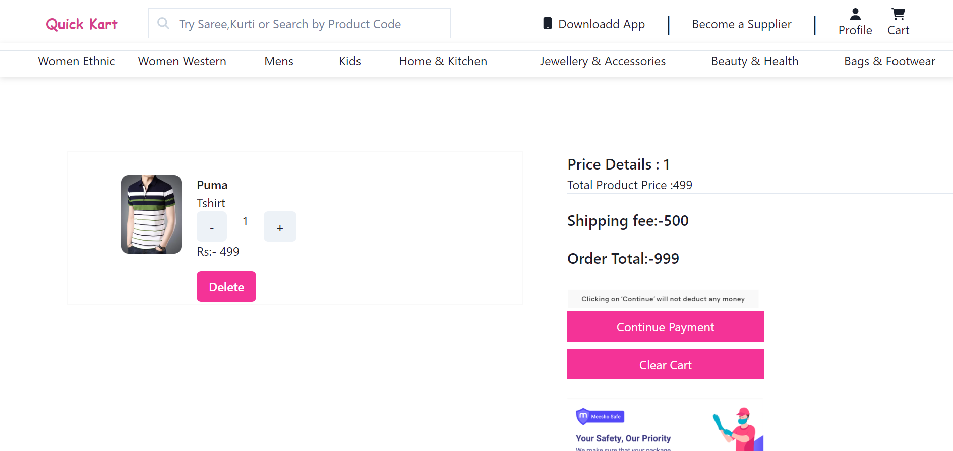 GitHub - alokrrbal/mesho-clone: Meesho is a Bangalore-based social ...