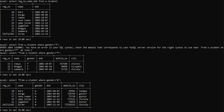 GitHub - pranithasreec/CSA0519-DBMS