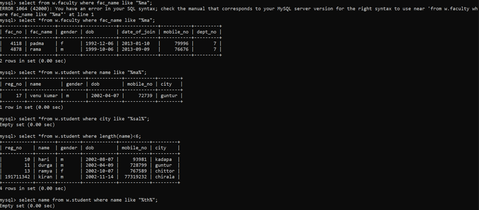 GitHub - pranithasreec/CSA0519-DBMS