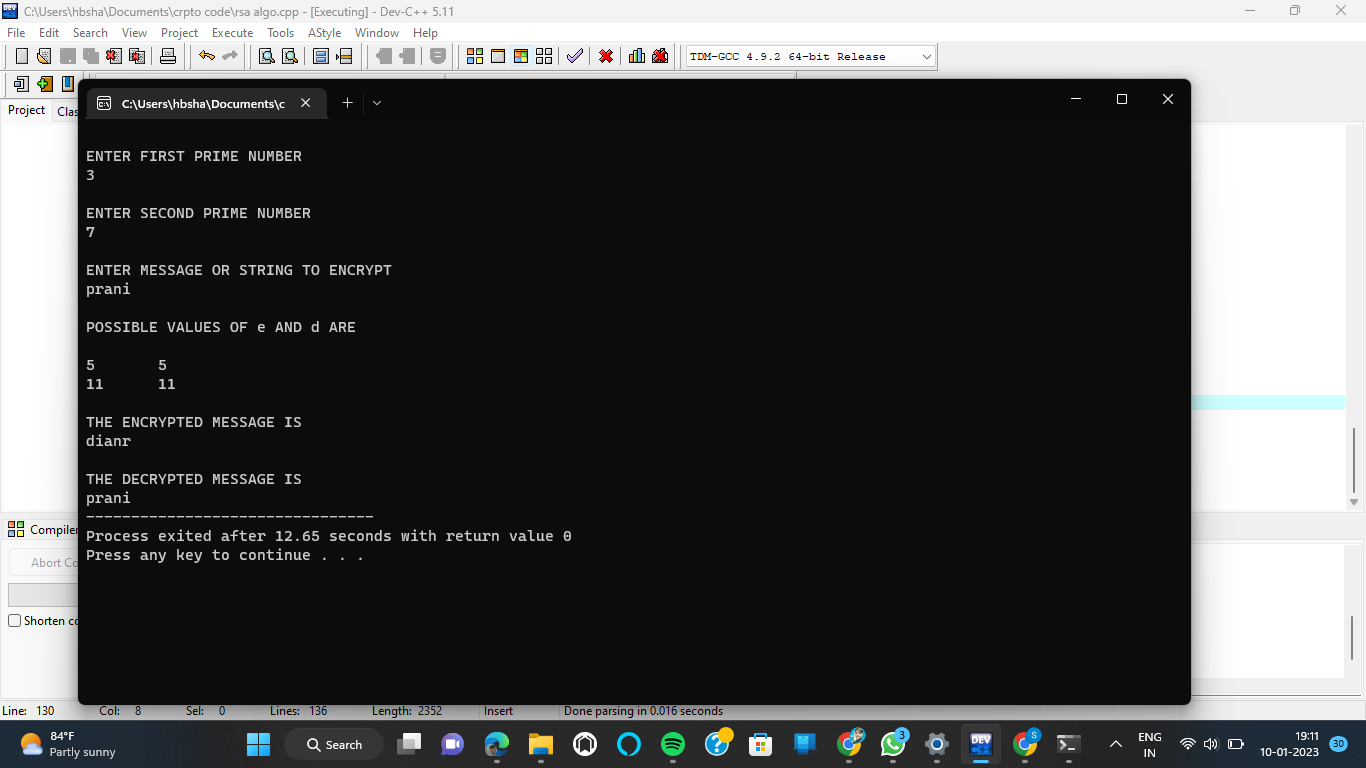 GitHub - pranithasreec/CSA5164-Cryptography-and-network-security