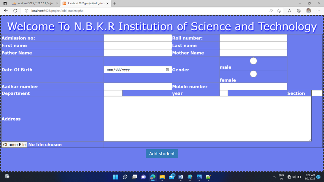 GitHub - vengababu5025/sms