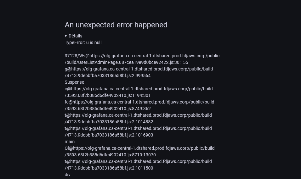 An unexpected error happened TypeError: u is null · Issue #63269 · grafana/grafana · GitHub