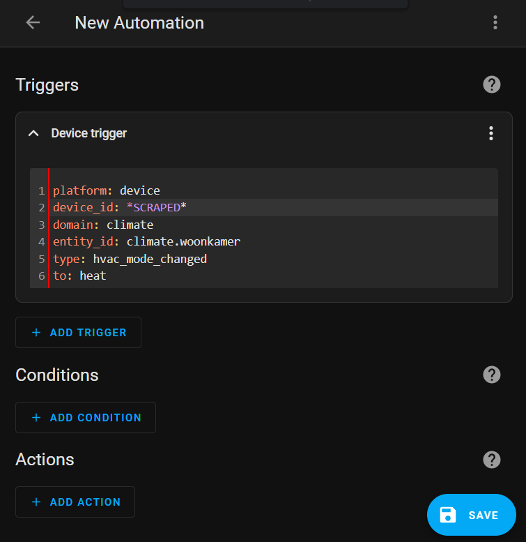 Unable to save Trigger on HVAC Mode · Issue #80976 · home-assistant/core · GitHub