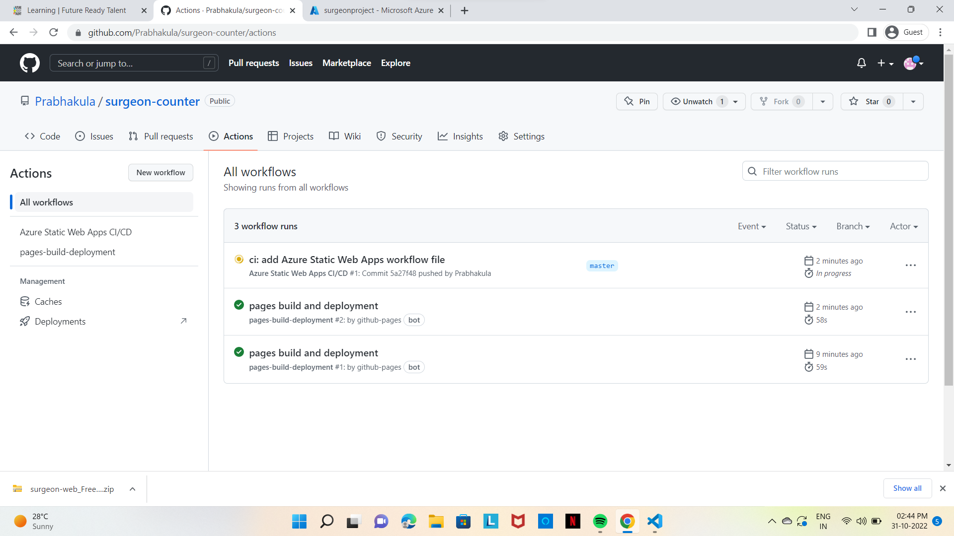 GitHub - Prabhakula/surgeon-counter: this is my final projject