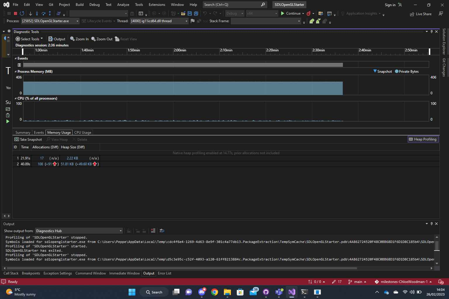 GitHub - ChloeWoodman/Game-Engine: A basic game engine developed using C++ and OpenGL API.