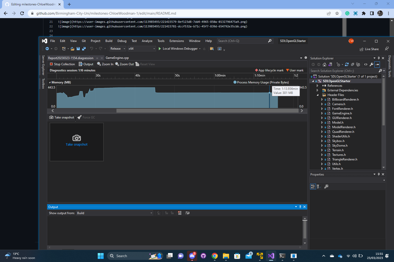 Github Chloewoodmangame Engine A Basic Game Engine Developed Using C And Opengl Api 