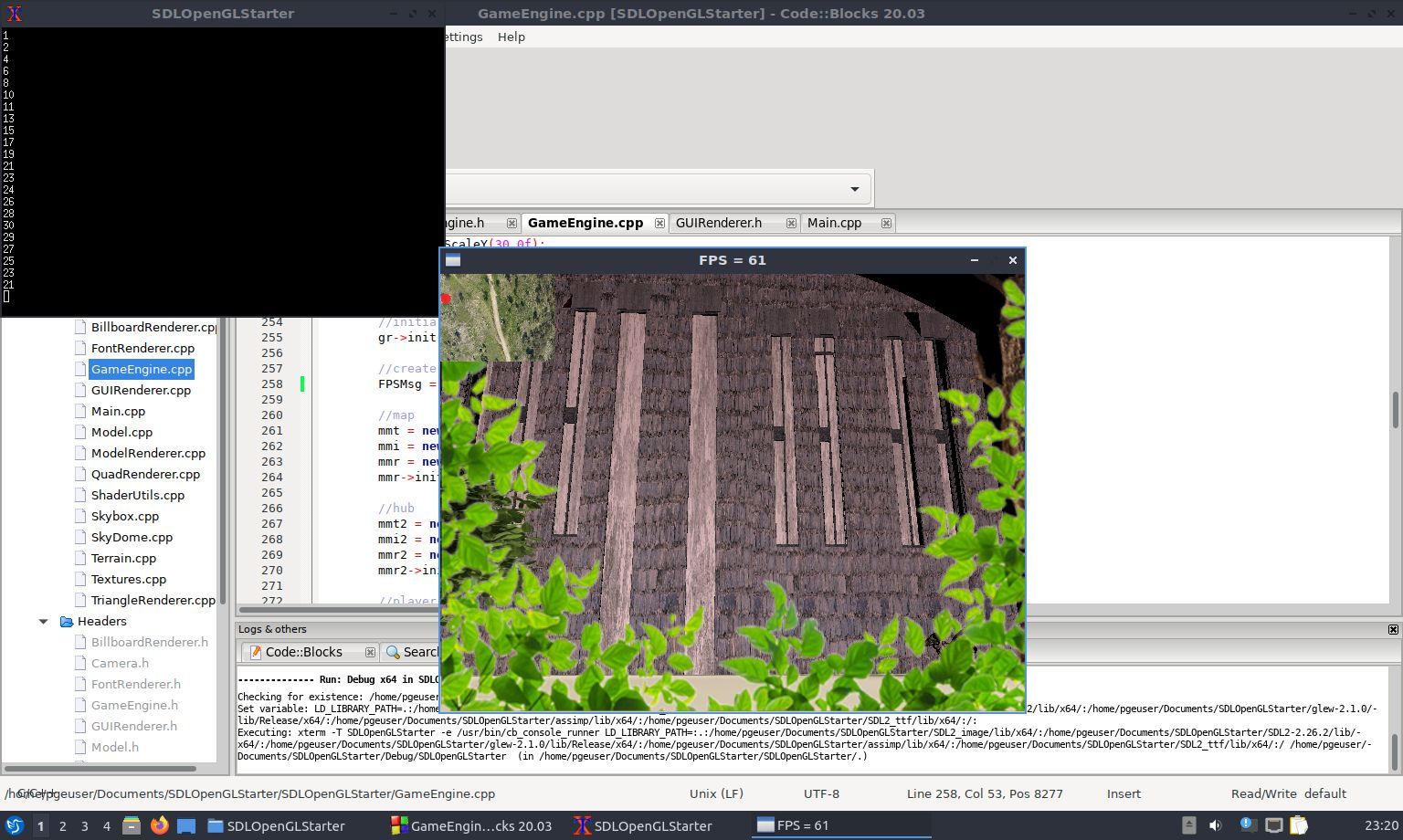Github Chloewoodmangame Engine A Basic Game Engine Developed Using C And Opengl Api