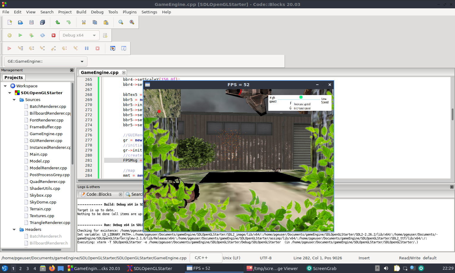 Github Chloewoodmangame Engine A Basic Game Engine Developed Using C And Opengl Api