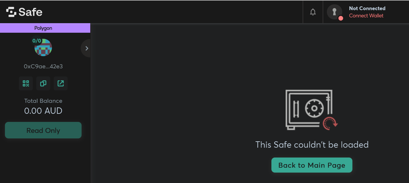 Polygon Safe cannot be loaded · Issue #24 · 5afe/safe-support · GitHub