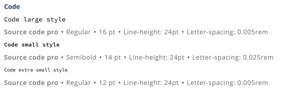 [ic-typography]: Add code typography tokens · Issue #544 · mi6/ic-ui-kit · GitHub