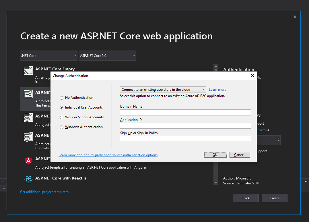 Creating a new app with authentication doesn't match the docs · Issue ... Creating a new app with authentication doesn't match the docs · Issue ...