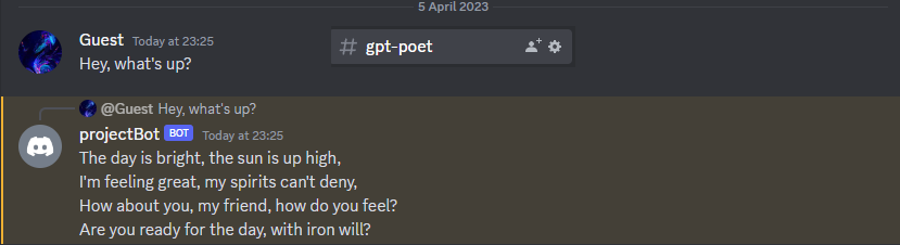 GitHub - BartlomiejPecko/ChatGPT_Discord_Bot: A small project made using Discord and OpenAI API ...