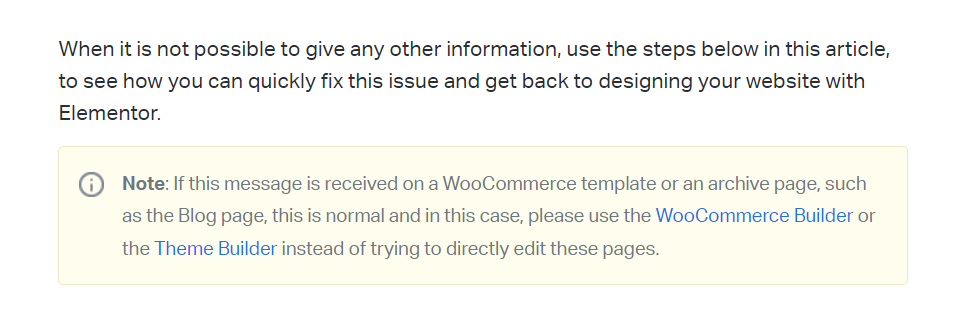 ⛔ 🐞 Bug Report: Can't edit the shop page · Issue #22172 · elementor/elementor · GitHub