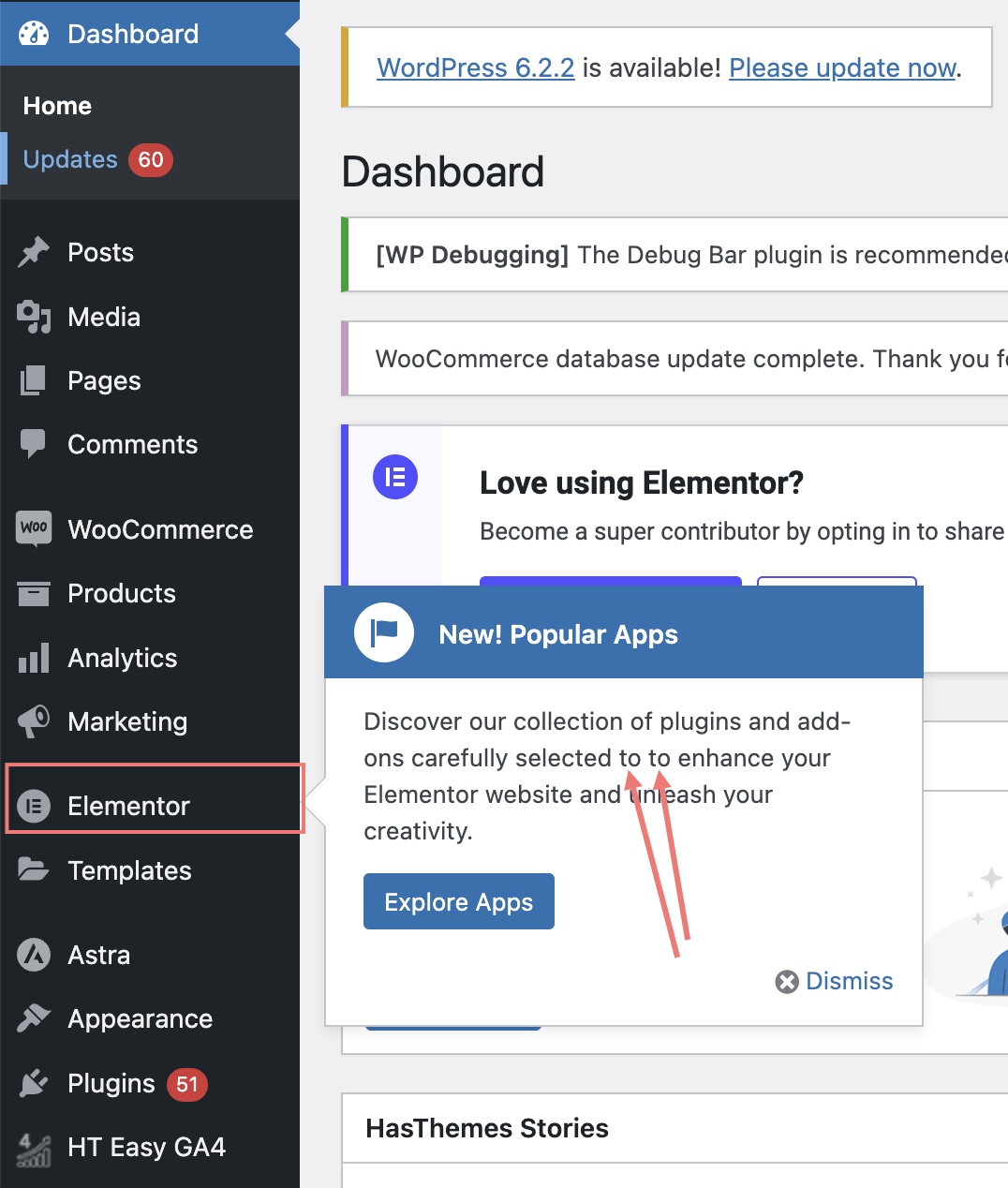 🐞 Bug Report: Apps Page Admin Popup Notice has a typo · Issue #23329 · elementor/elementor · GitHub