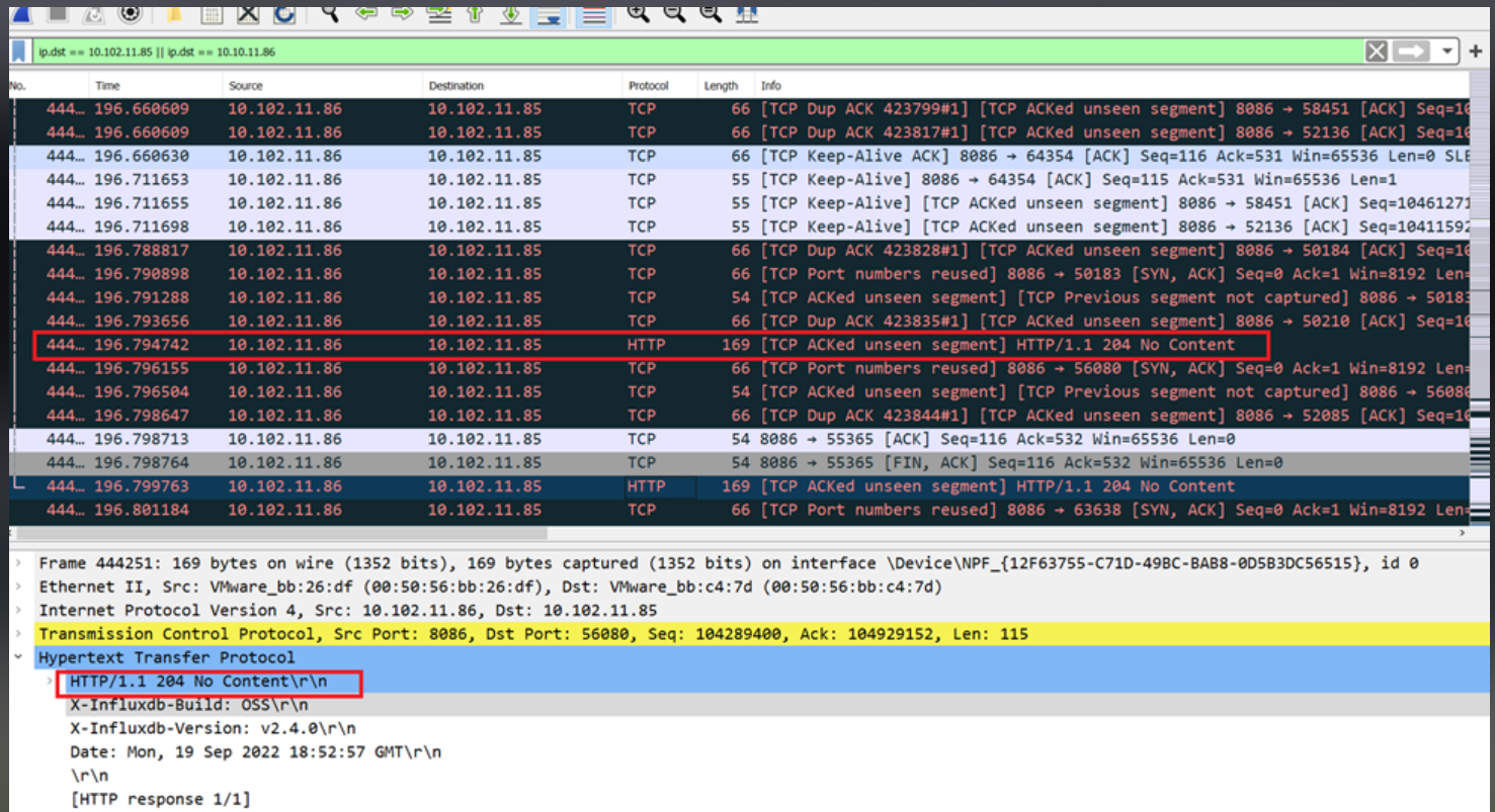 Influx Replication Does Not Work After Data Push To Influx Db Is Stopped Then Restarted · Issue