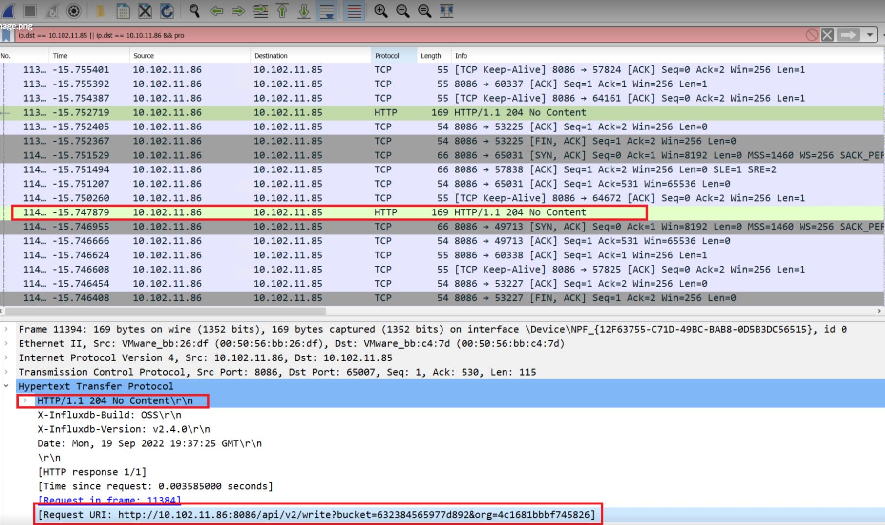 Influx Replication Does Not Work After Data Push To Influx Db Is Stopped Then Restarted · Issue