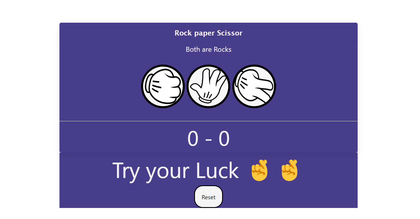 GitHub - RacharlaSanjana/Rock-paper-scissor