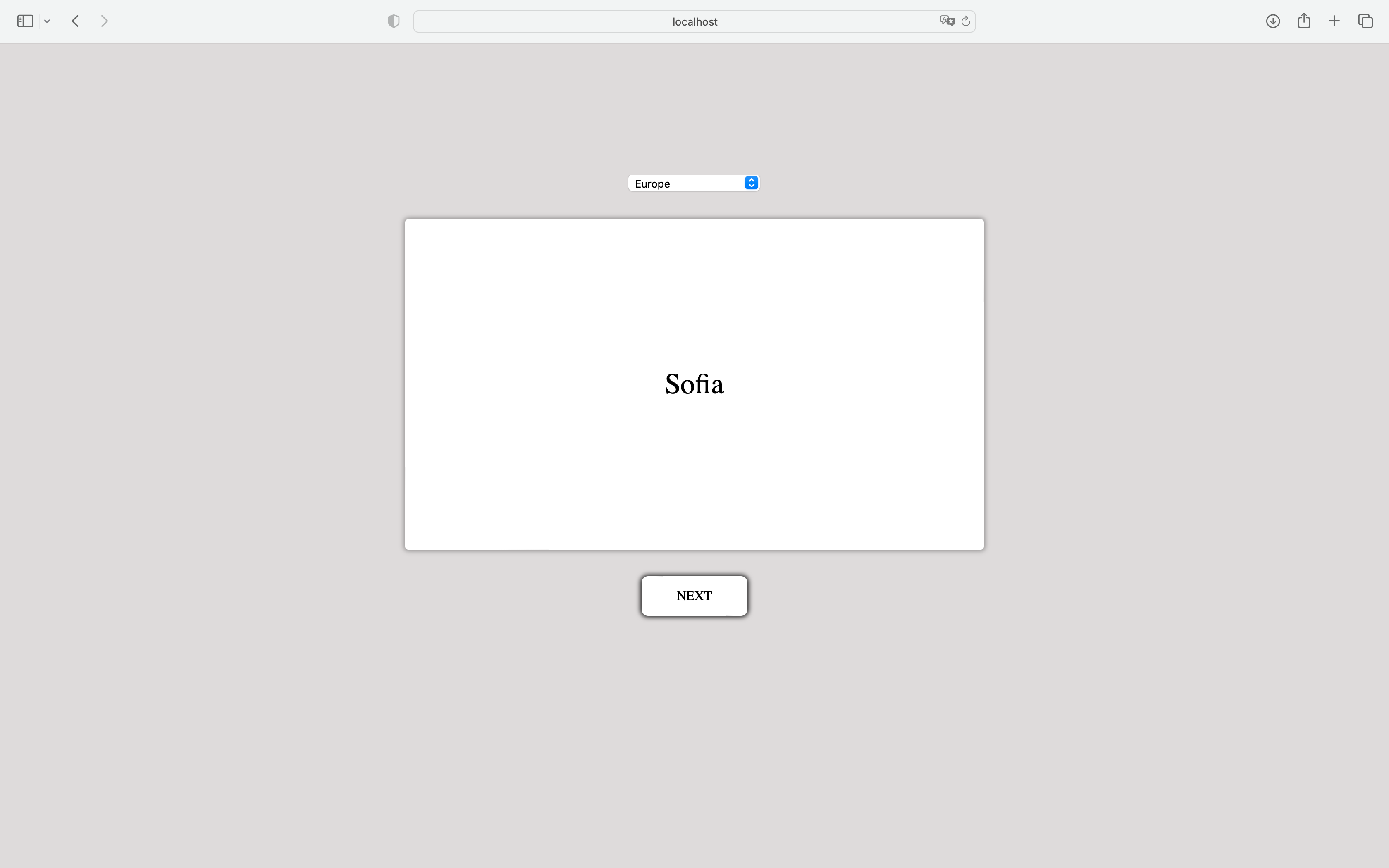 GitHub - Vasillena/Capitals-Flipcards: Super simple react capitals flipcards