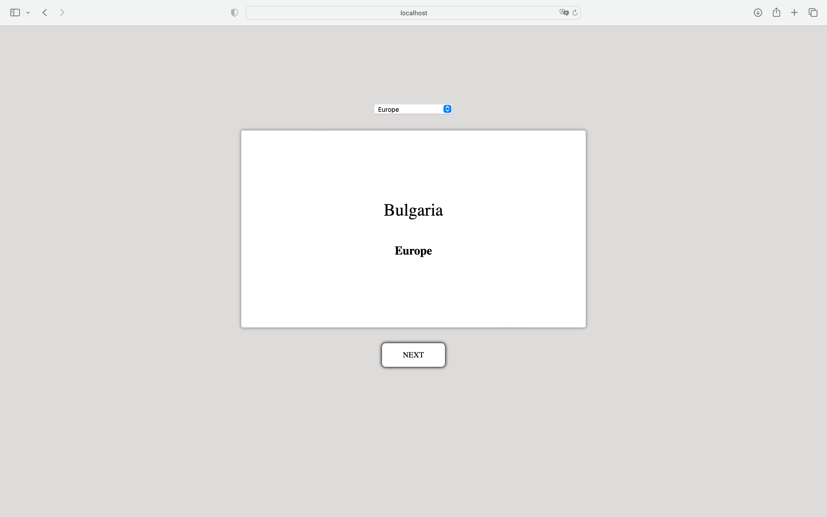GitHub - Vasillena/Capitals-Flipcards: Super simple react capitals flipcards