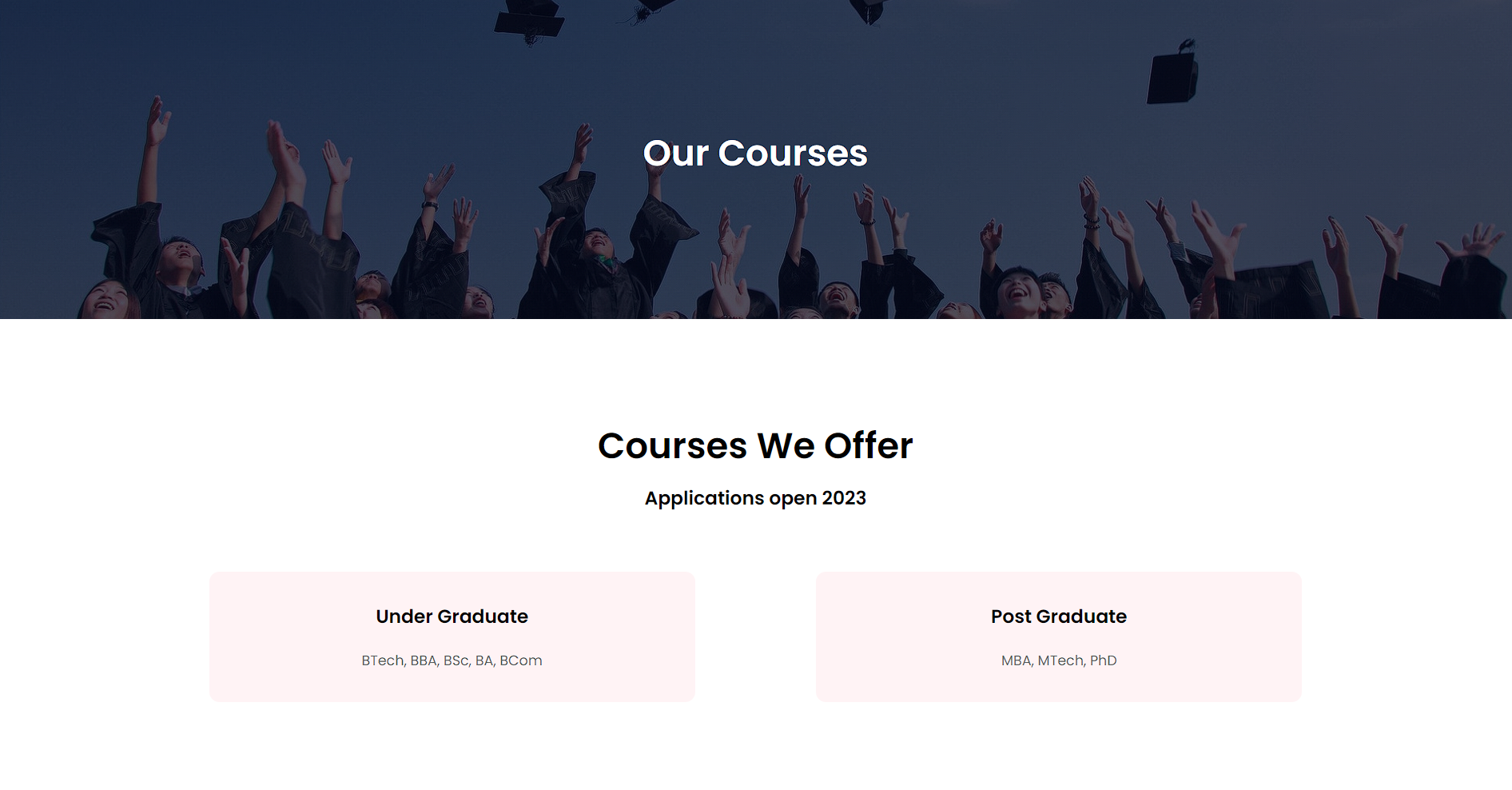 University Website Fully Responsive · Issue 2487 · Pranjay Poddardev Geeks · Github