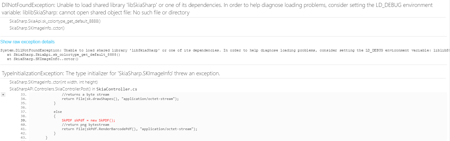 Getting SkiaSharp to work with open shift container. · Issue #814 · mono/SkiaSharp · GitHub
