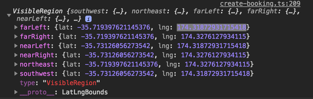 LatLng Bounds google maps · Issue #1772 · danielsogl/awesome-cordova-plugins · GitHub