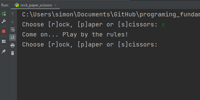 GitHub - theskn/RockPaperScissors-Sample-Project: This is a simple console game "Rock Paper ...