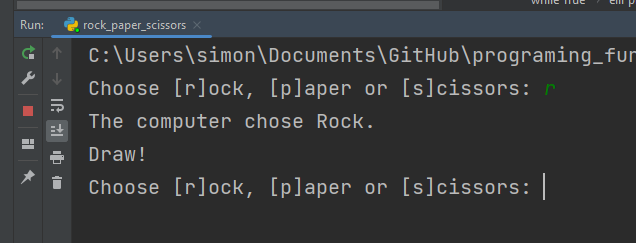 GitHub - theskn/RockPaperScissors-Sample-Project: This is a simple console game "Rock Paper ...