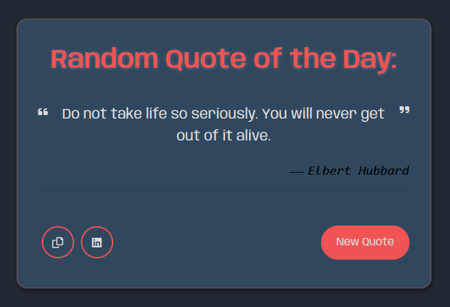GitHub - ab1820/Random-Quote-Generator
