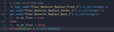 Same type of node (Raycast) with exactly the same values delivers a different behaviour · Issue ...