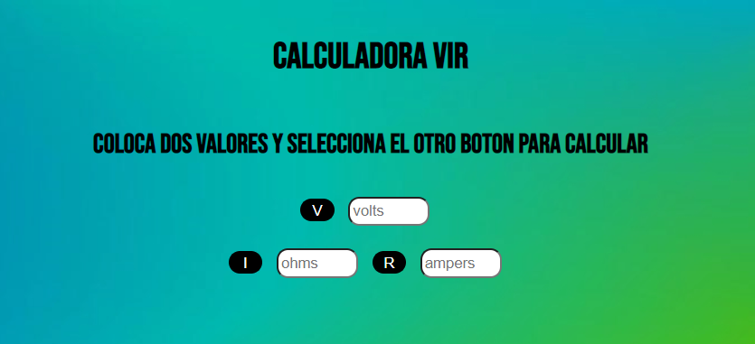 GitHub - Angosk/calculadoraVIR
