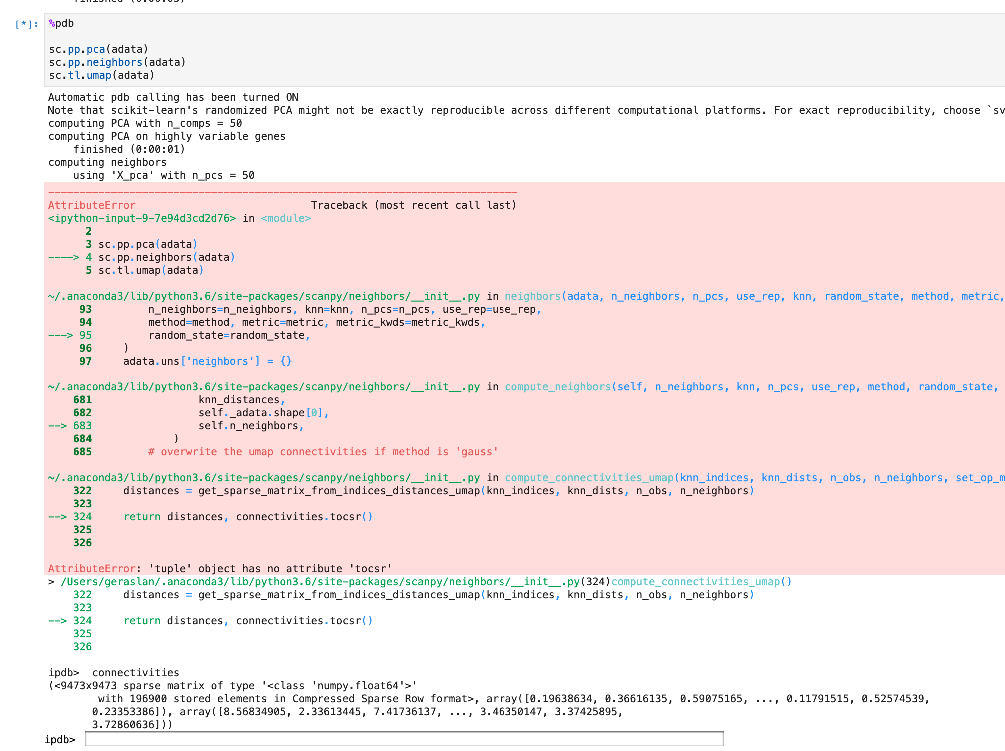 Preparations for UMAP 0.4 release · Issue #779 · scverse/scanpy · GitHub
