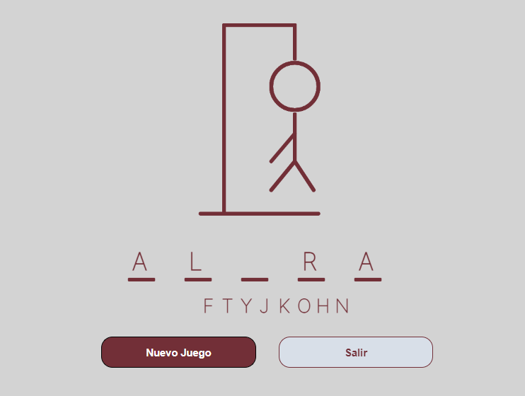 GitHub - AlexHernandezMX/Challenge-Oracle-ONE-Sprint2: Juego del ahorcado