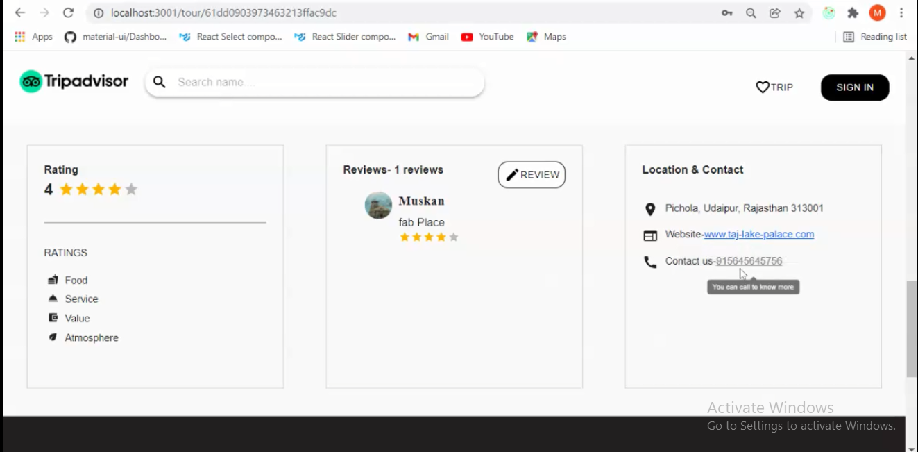 GitHub - muskansoninmh/trip-advisor-clone-frontend
